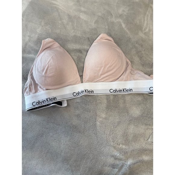 Calvin Klein | Intimates & Sleepwear | Calvin Klein Blush Pink Triangle ...